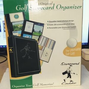 Games | Vintage Golf Scorecard Organizer Caddie Albumnew | Poshmark